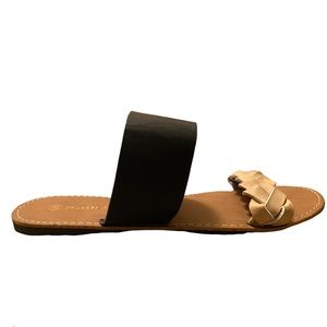 Charles Albert | Shoes | Hpbraided Strap Slip On Sandals | Poshmark